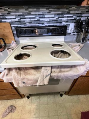 Let’s Paint the Kitchen Stove! | My Perpetual Project